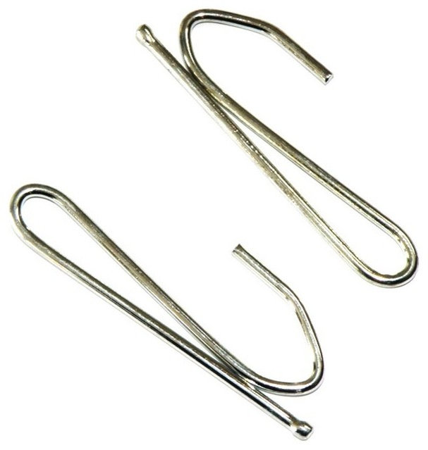 40-Piece Drapery Pin Hook Set - Contemporary - Curtain Rods - by ...