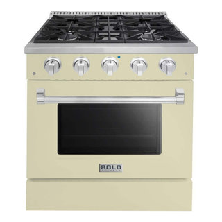 Bold Series 30" All Gas Freestanding Range, 30" - Contemporary - Gas ...