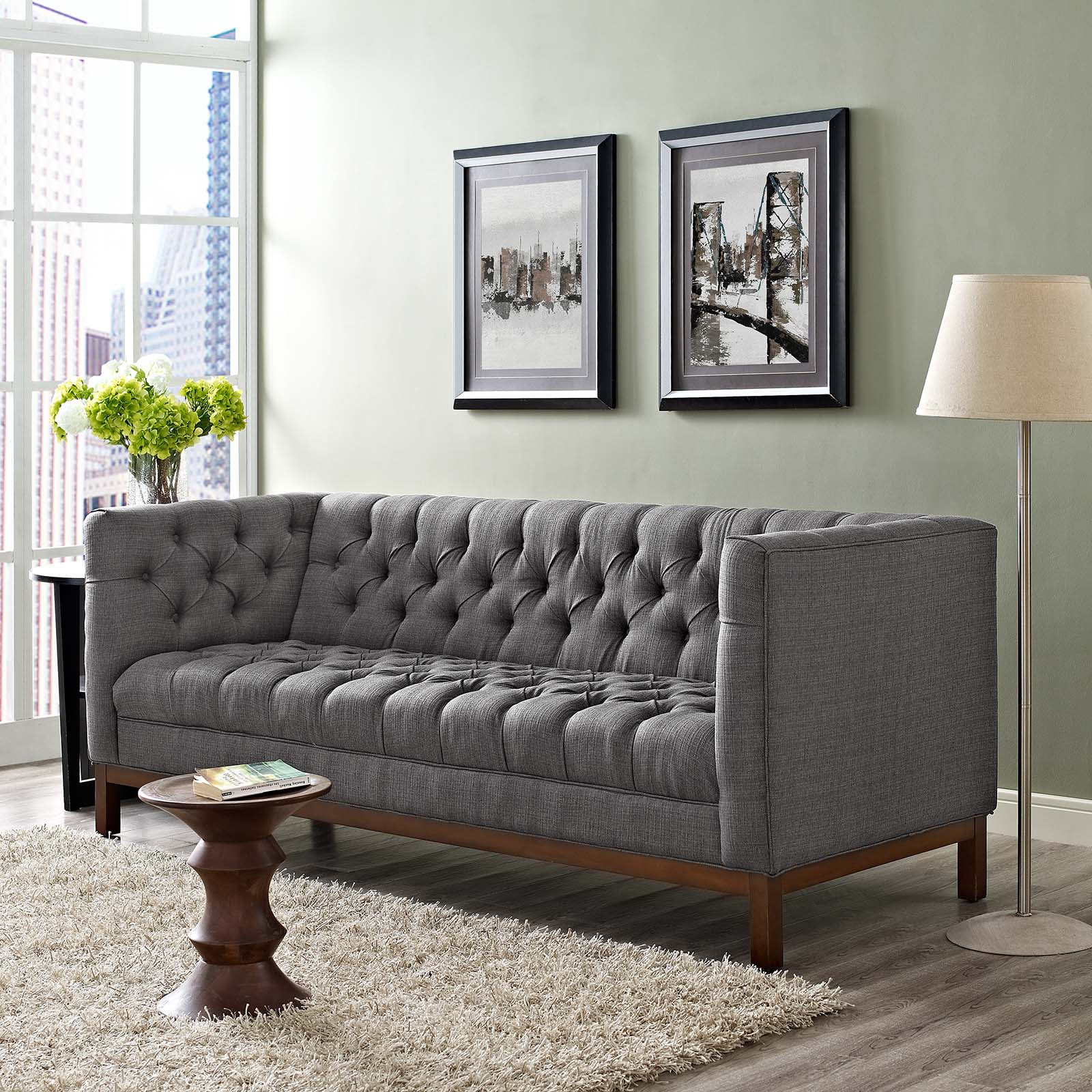 MODWAY Panache Upholstered Fabric Sofa - Transitional - Sofas - by ...