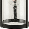 Belden Collection 1-Light Black Modern Farmhouse Outdoor Wall Lantern ...