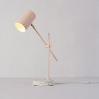 Pratt 18" Matte Pink Adjustable Balance Arm Desk Lamp - Contemporary ...