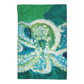 Octopus Kitchen Towel - Two Sets of Two (4 Total), 16 inches x 25 ...