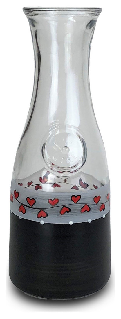 Heart Vine Carafe - Contemporary - Carafes - by Golden Hill Studio | Houzz