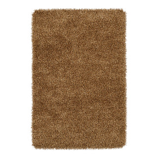 CUR01 Curtsi Beige Machine-Made Hand Serged Area Rug, 3'6" x 5'6 ...
