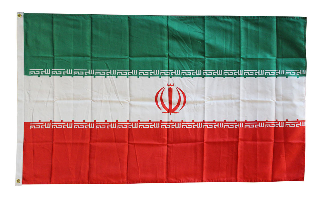 Iran, 3'x5' Polyester Flag - Traditional - Flags And Flagpoles - by FlagLine | Houzz
