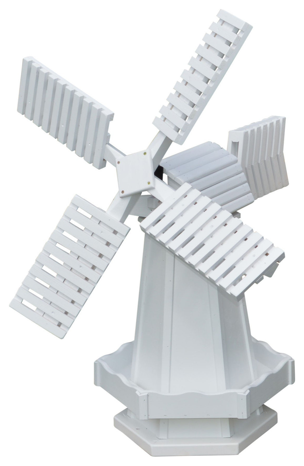 Pressure Treated Dutch Windmill, Large - Farmhouse - Garden Statues And ...