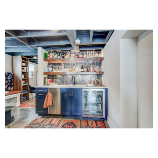 York Street Basement Remodel - Eclectic - Home Bar - Denver - by FBC ...