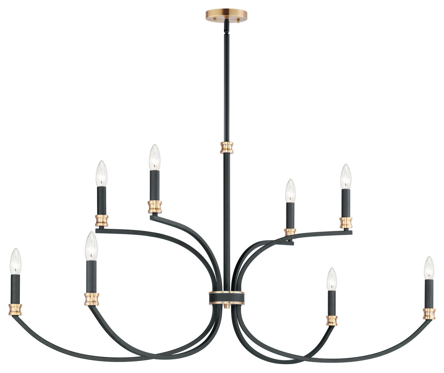 Maxim Charlton Eight Light Chandelier - Transitional - Chandeliers - by ...