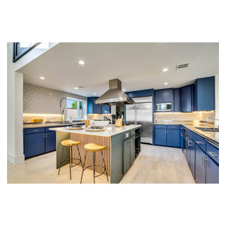 Deep Ellum Air BnB - Contemporary - Kitchen - Dallas - by Rachael Elise ...