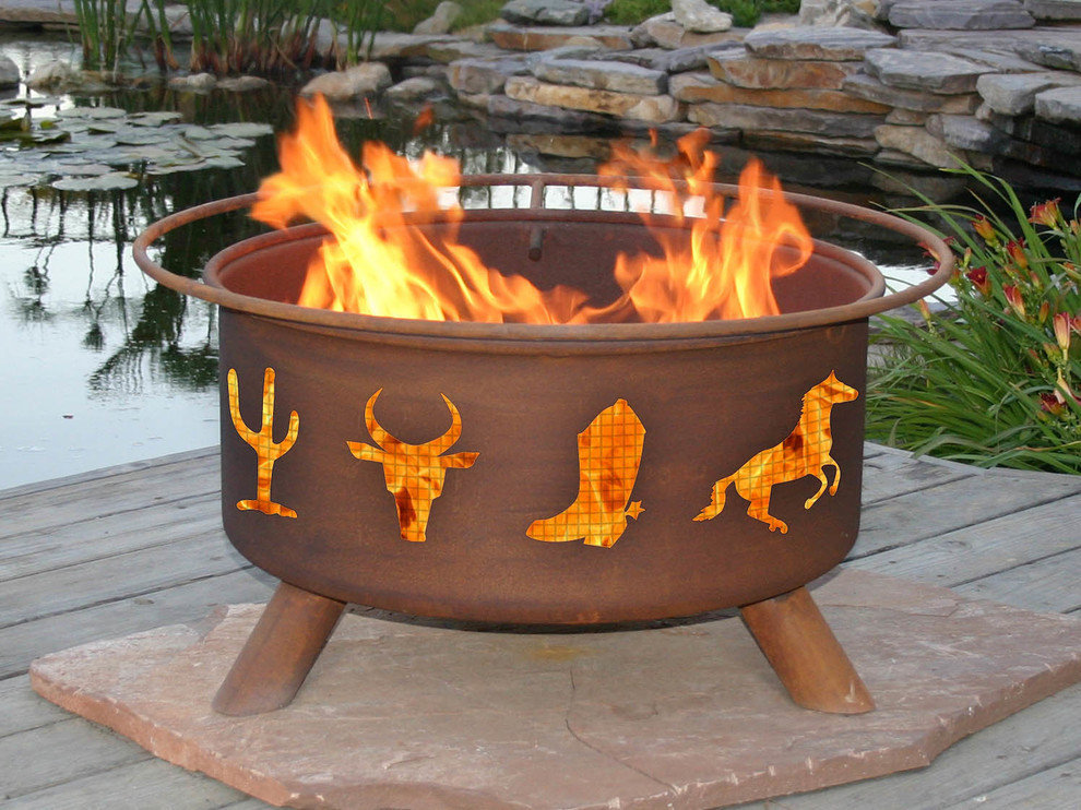 Western Cowboy - Southwestern - Fire Pits - by Patina Products | Houzz