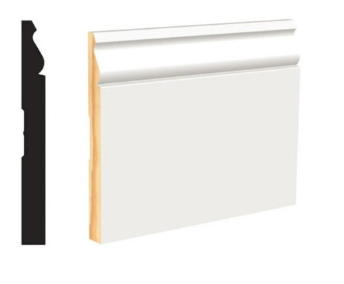 Baseboard 'Cleanability' 1x6 vs 'sculpted' Colonial 1x5