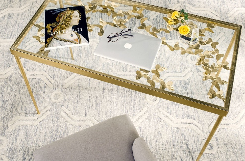 Safavieh Rosalia Butterfly Desk, #N/A - Contemporary - Desks And ...