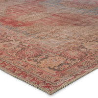 Kate Lester + Jaipur Living Leonine Medallion Red/ Blue Area Rug, 9'X12 ...