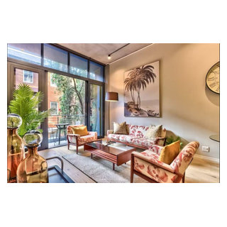 The New Build Tropical Mid-Century Modern with a Touch of Retro Open ...