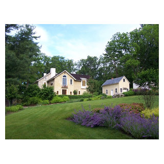 Guest House Cottage Garden - Farmhouse - Landscape - Philadelphia - by ...