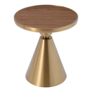 Pia Side Table, Brown - Contemporary - Side Tables And End Tables - by ...