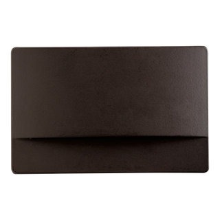 Step And Hall 120V Architectural Bronze Flat Screwless Steplight ...