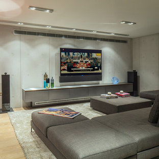 75 Beautiful Modern Home Theater Pictures & Ideas | Houzz