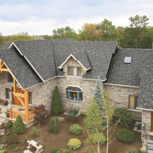 75 Beautiful Iko Shingles In Harvard Slate Home Design Pictures & Ideas ...