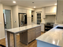 Hanstone Le Blanc Quartz Counters / backsplash options