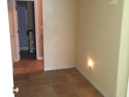 How to make odd hallway nook look better for our AirB&B guests?