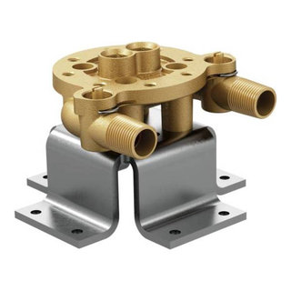 Moen TS50110 Concrete Floor Mounted Tub Riser Mounting Kit ...