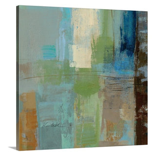 Skylights Square II Wrapped Canvas Art Print, 20"x20" - Contemporary ...