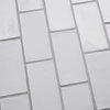 Chester Ceramic Wall Tile, Bianco, Sample - Traditional - Wall And ...