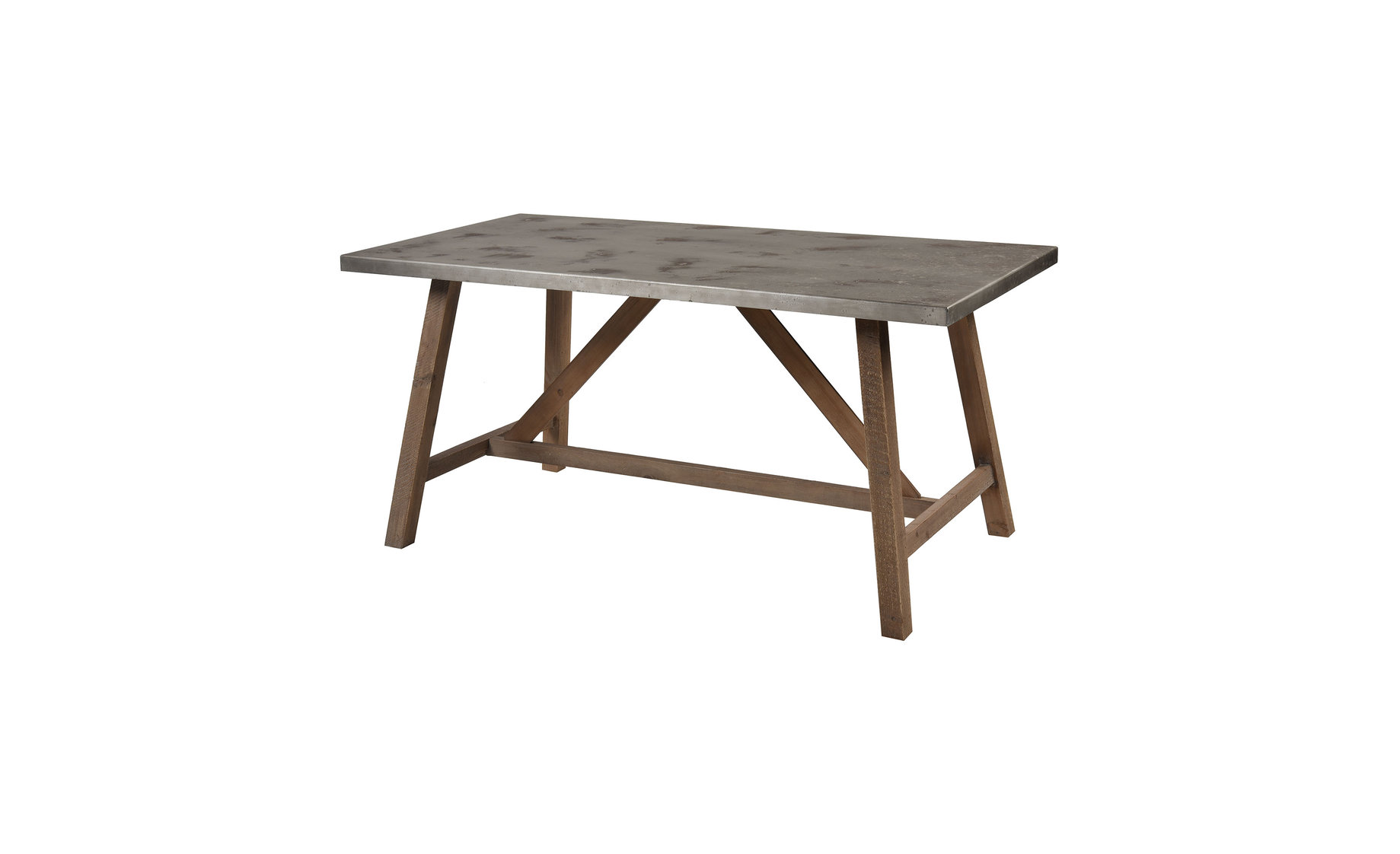 Elk Home 3138-504 Perot Dining Table, Natural Wood and Concrete ...