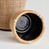 Lyla Dry Basket Planters, Set of 2 - Tropical - Indoor Pots And ...