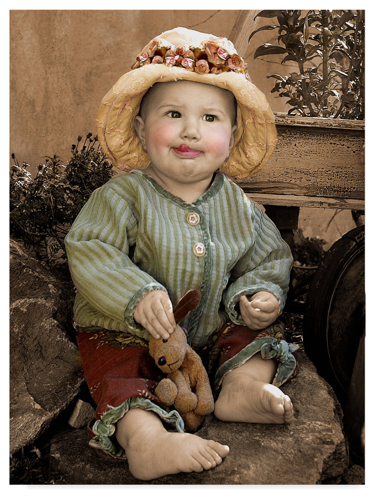 Sharon Forbes 'Tip Of My Tongue' Canvas Art, 24"x18" - Contemporary ...