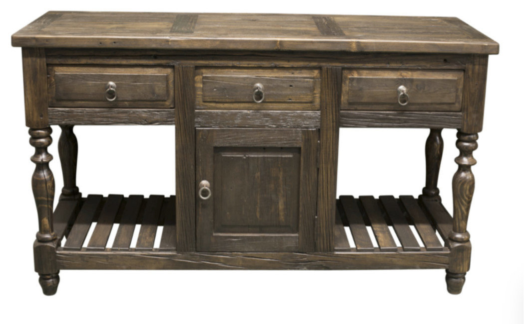 Presley Reclaimed Bathroom Vanity, 48x22x36 - Traditional - Bathroom ...