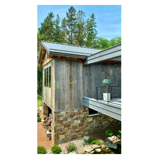 Montana Modern - Rustic - Deck - Minneapolis - by James McNeal ...