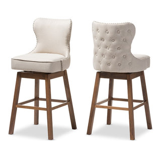 Gradisca Barstool Set (Set of 2) - Transitional - Bar Stools And ...