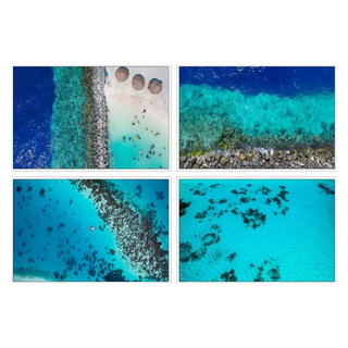Under the Sea Quadriptych, 60x40 - Beach Style - Prints And Posters ...