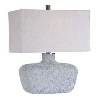 Uttermost Matisse Textured Glass Table Lamp - Transitional - Table ...