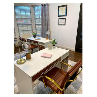Transitional Style Home - Transitional - Home Office - Dallas - by ...