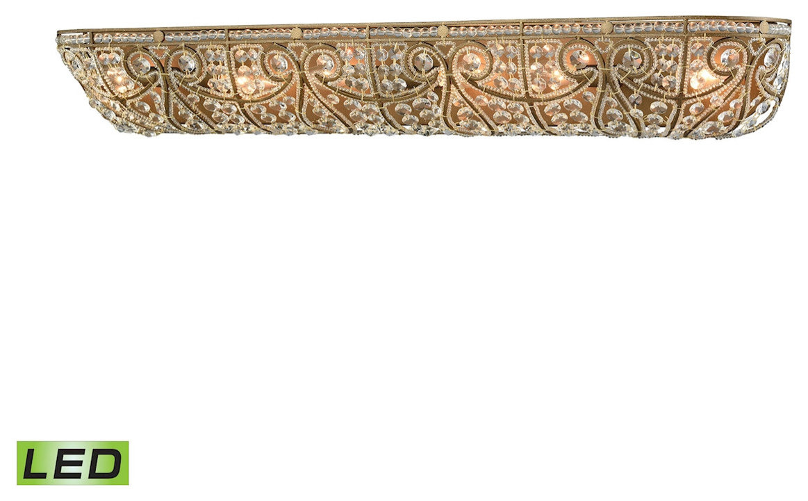 Elizabethan 6-Light Bath Vanity - Mediterranean - Bathroom Vanity ...