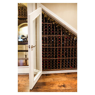 Small Wine Storage - Mini Cellar and Cabinet Under the Stairs - Wine ...
