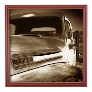 Sweet Simplicity Rustic Frame in Gray, 5X10 - Traditional - Picture ...