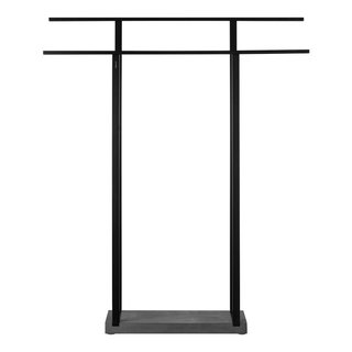 Menoto Towel Stand, Double - Modern - Towel Racks & Stands - by blomus ...