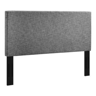 Taylor Full / Queen Upholstered Linen Fabric Headboard - Contemporary ...