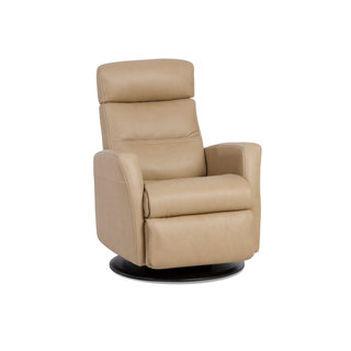 IMG Divani Relaxer Recliner, Large, Manual With Trend Sand Leather ...