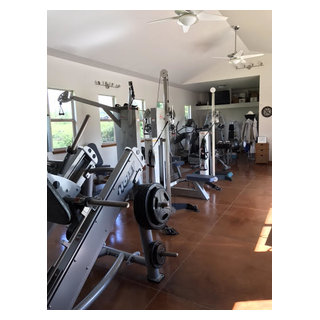 Haiku Estate - Contemporary - Home Gym - Hawaii - by Central Pacific ...