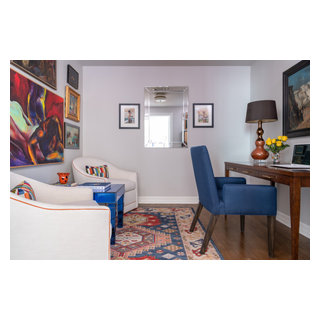 Nashville Meets Dallas Eclectic Home Design - Eclectic - Home Office ...