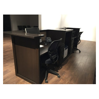 Reception desk- Closet Works Showroom - Transitional - Chicago - by ...