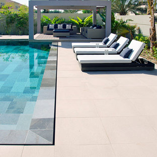 75 Beautiful White Tile Pool Pictures & Ideas | Houzz