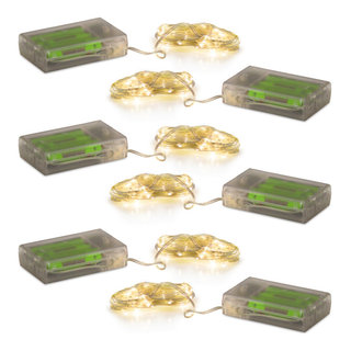 Mini Led String Light With Timer, 6-Piece Set, X40 Lights ...