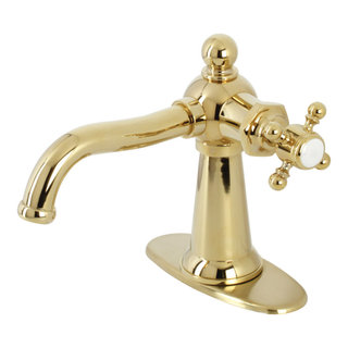 Kingston Brass KSD15.BX Nautical 1.2 GPM Deck Mounted 1 Hole ...