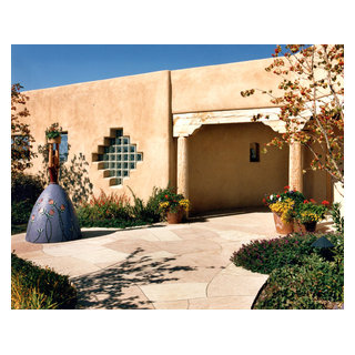 Pumice Crete Residence - Southwestern - Entry - Other - by EcoNest ...